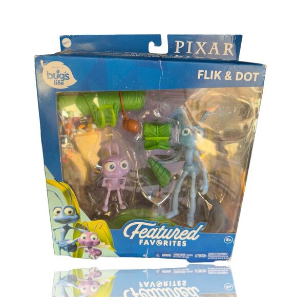 Mattel | Toys | Disney Pixar A Bugs Life Flik Dot Collectible Figures ...